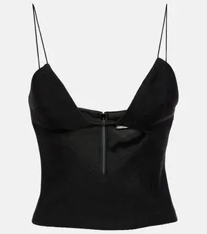 Christopher Esber Volcan Cutout Tank Top - Black