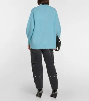 Isabel Marant Étoile Idol Mohair-blend Mockneck Sweater