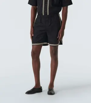 Commas Cotton Shorts