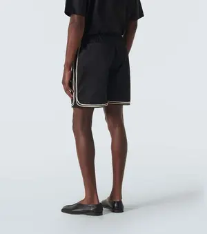 Commas Cotton Shorts