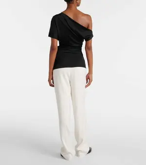 Tove Edel Draped Top - Black