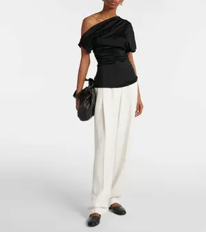 Tove Edel Draped Top - Black