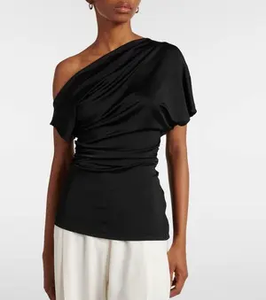 Tove Edel Draped Top - Black