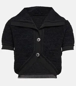 Jacquemus Le Cardigan Campana Knit Crop Top