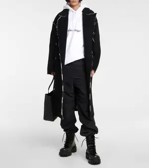 Balenciaga Strike Leather Ankle Boots