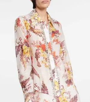 Zimmermann Matchmaker Printed Shirt