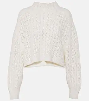 Max Mara Hodeida Wool And Cashmere Sweater - Beige
