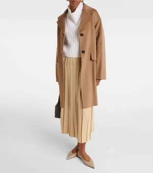 Max Mara Hodeida Wool And Cashmere Sweater - Beige