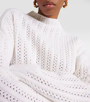 Max Mara Hodeida Wool And Cashmere Sweater - Beige