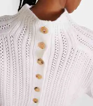 Max Mara Hodeida Wool And Cashmere Sweater - Beige