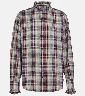 MARANT ETOILE Saoli Checked Shirt