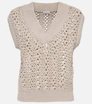 Brunello Cucinelli Vest Sweaters For Women
