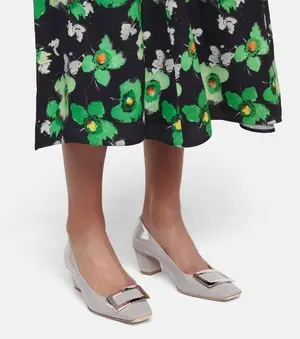 ROGER VIVIER Belle Vivier 45 Pumps - Grey