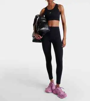 Balenciaga Activewear Logo Leggings