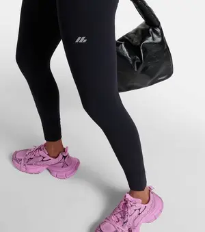 Balenciaga Activewear Logo Leggings