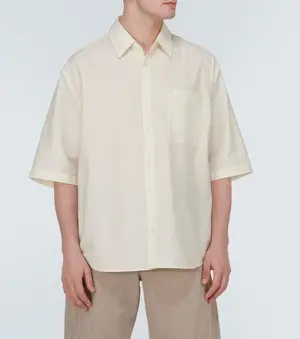 LEMAIRE Oversized Cotton-blend Shirt