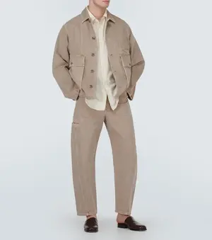 LEMAIRE Oversized Cotton-blend Shirt