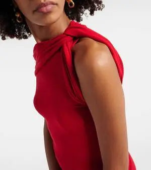 Rick Owens Knitted One-shoulder Top