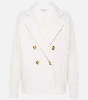 Max Mara Micio Wool And Cashmere Cardigan