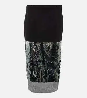 Dorothee Schumacher Black Wash Skirts