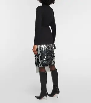 Dorothee Schumacher Sequin-embellished Midi Skirt