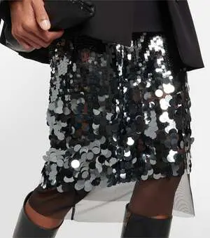 Dorothee Schumacher Sequin-embellished Midi Skirt