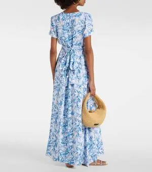 Melissa Odabash Lou Printed Maxi Dress