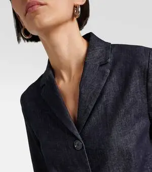 Max Mara Robin Denim Blazer