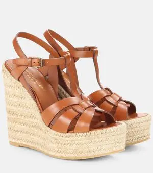 Saint Laurent Buckled Espadrilles