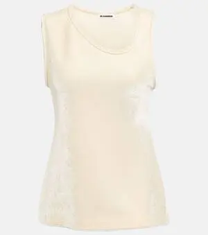 Jil Sander Scoop Neck Camis Tanks For Women