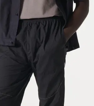 AND WANDER Ripstop Straight Pants