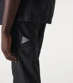 AND WANDER Ripstop Straight Pants