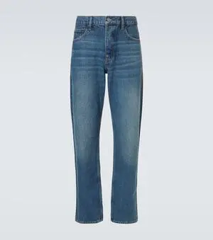 FRAME Mid-rise Straight Jeans