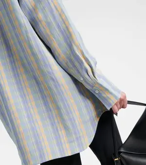 TOTEME Checked Oversized Shirt