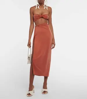 Jacquemus Le Bandeau Espelho Top - Orange