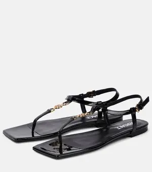 Versace Medusa '95 Leather Thong Sandals
