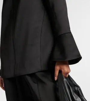 Co Satin Crepe Blouse