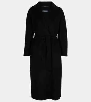 Max Mara Esturia Belted Virgin Wool Coat