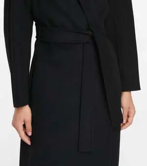 Max Mara Esturia Belted Virgin Wool Coat