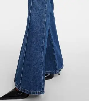 SELF-PORTRAIT Denim Jumpsuit