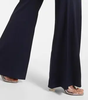 Galvan Avedon Globe Crepe Satin Jumpsuit
