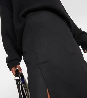 Proenza Schouler Wool-blend Maxi Skirt