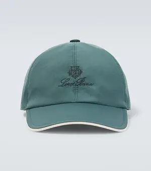Loro Piana Logo Baseball Cap - Green