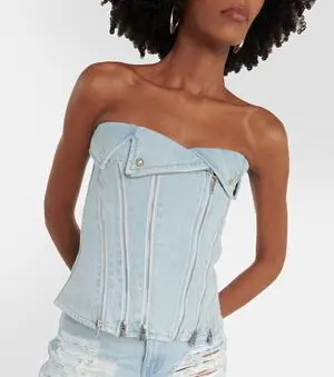 DION LEE Denim Corset