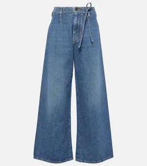 Etro High-rise Wide-leg Jeans