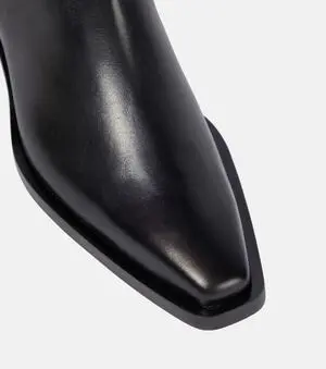 Proenza Schouler Bronco Leather Ankle Boots