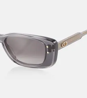 Dior Full Rim Square Sunglasses - Black