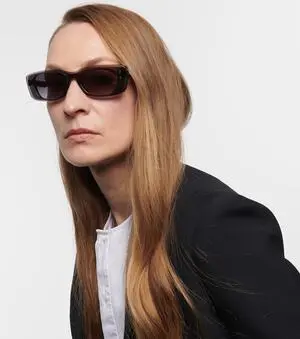 Dior Full Rim Square Sunglasses - Black
