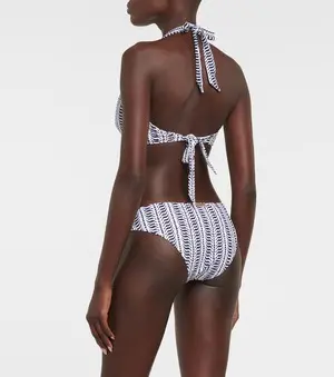 Heidi Klein Indigo Urchin Bikini Top