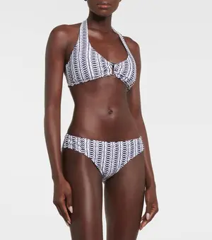 Heidi Klein Indigo Urchin Bikini Top